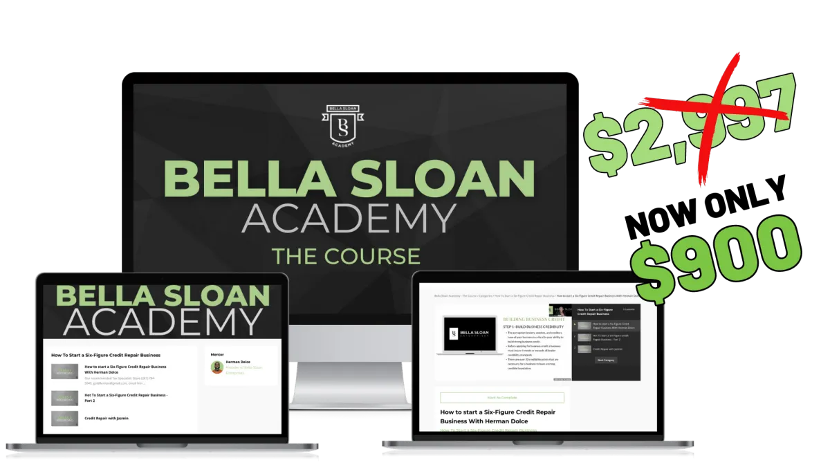 Herman Dolce - Bella Sloan Academy The Course - ShoppyCourses